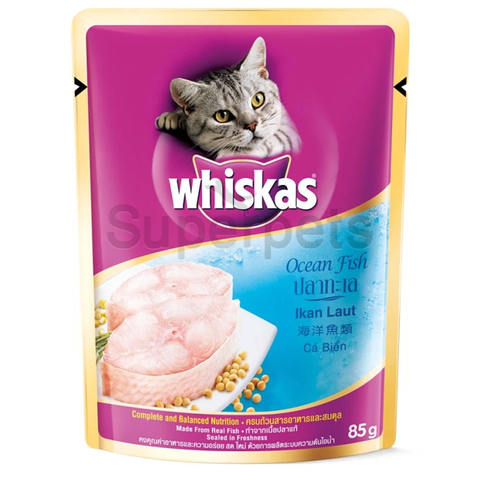 Whiskas - Pouch Ocean Fish 85g